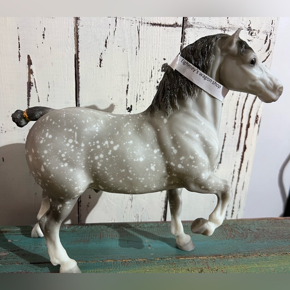 Breyer | Other | Breyer Model Draft Horse Belgian Dapple Grey Rare 984 ...